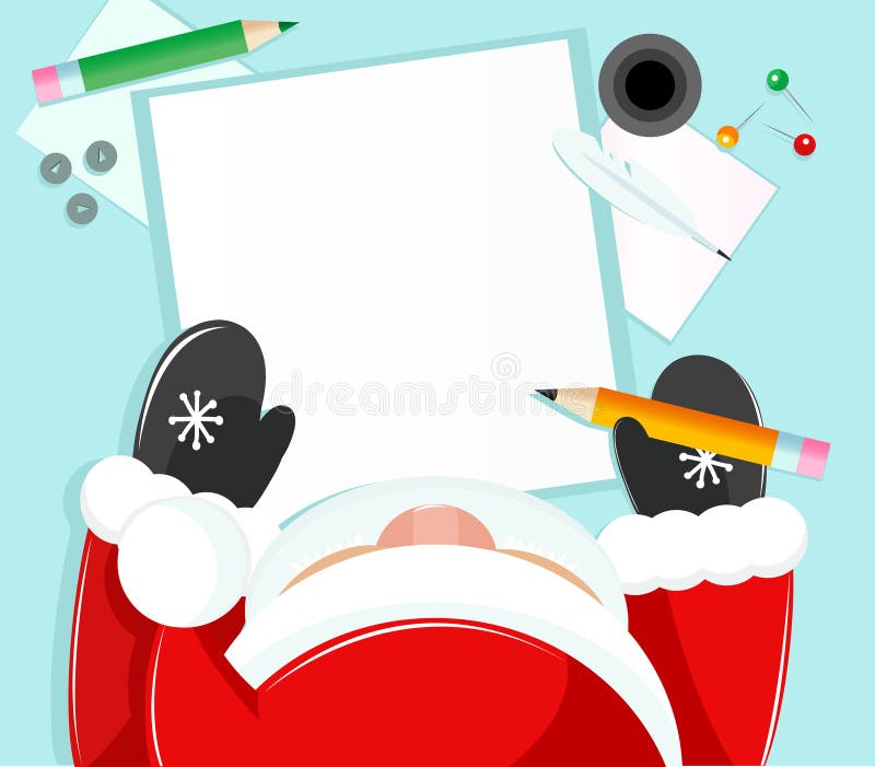 Santa Claus and Photo Frame. Stock Vector - Illustration of celebration ...