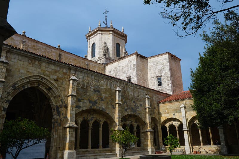 Santander Cathedral stock image. Image of prayer, monastery - 265735209