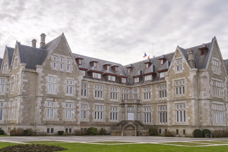 Santander Palace stock photo. Image of architecture, neoclassical ...