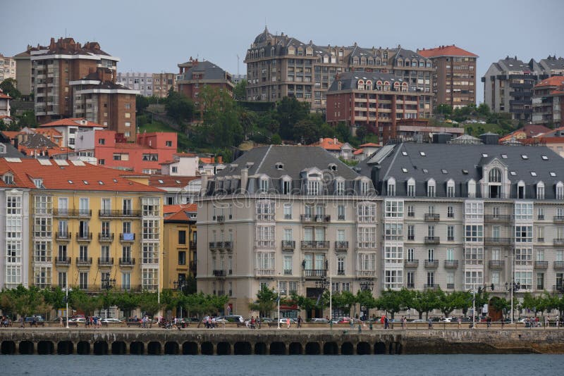 View of Santander editorial stock photo. Image of life - 265737873