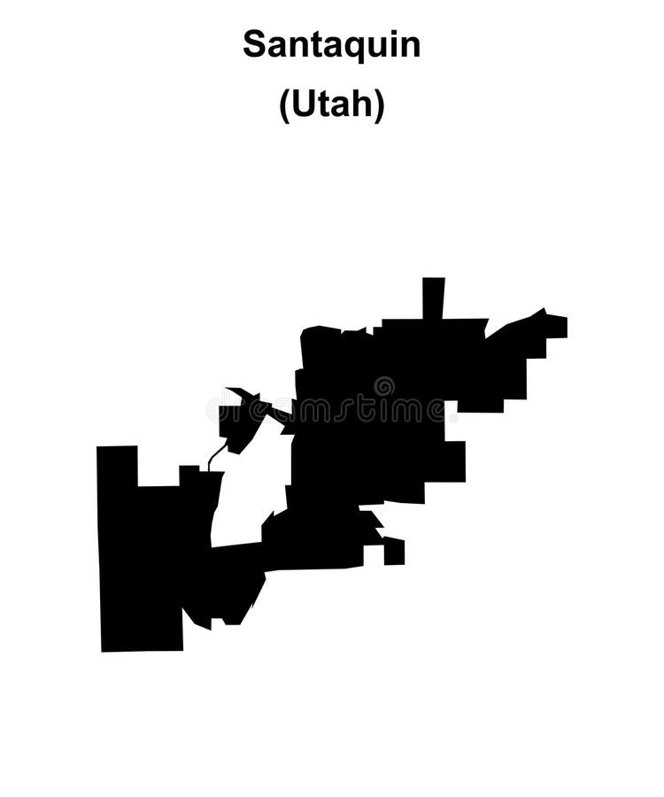 Santaquin Outline Stock Illustrations – 1 Santaquin Outline Stock ...