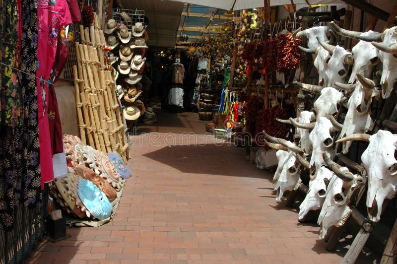 Sante Fe Market stock photo. Image of shopping, desert - 21296078
