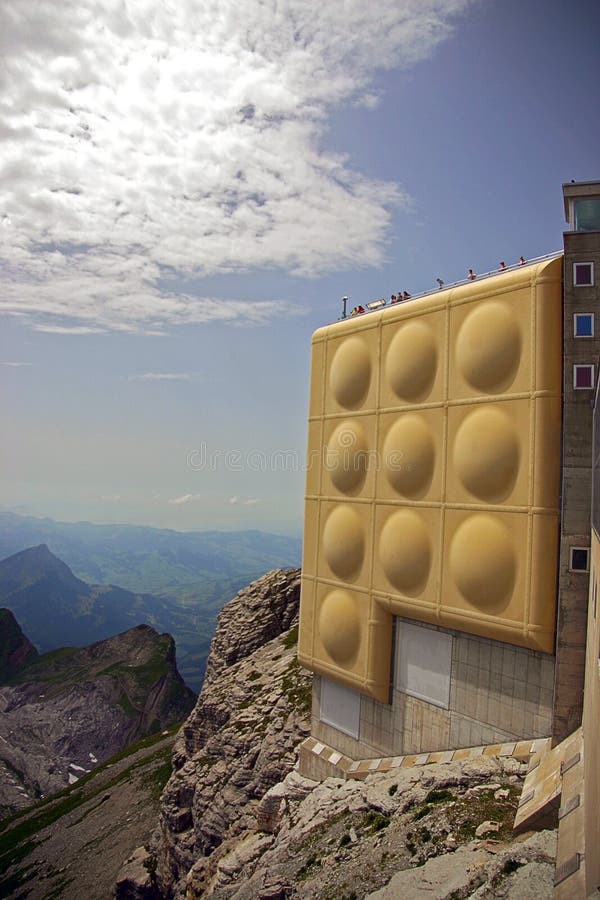 Santis Weather Station stock photo. Image of alpstein - 35161294