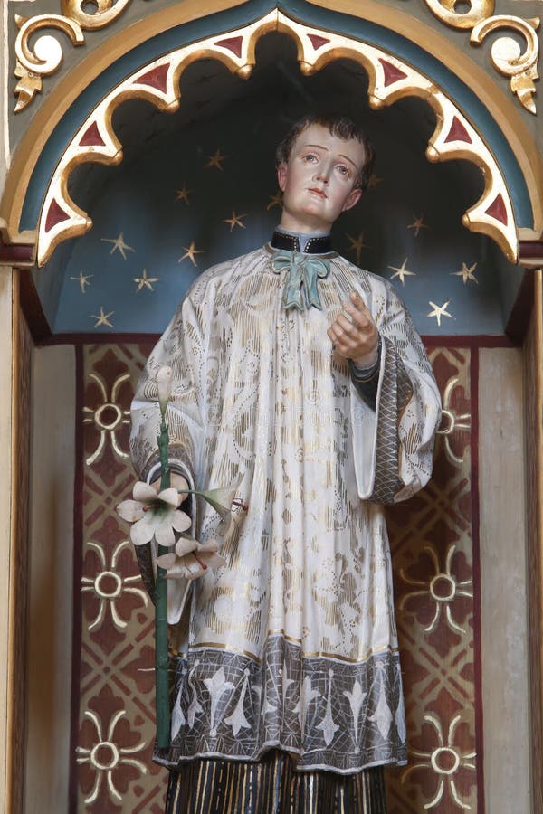 Santo Aloysius fotografía editorial. Imagen de religioso - 103535412