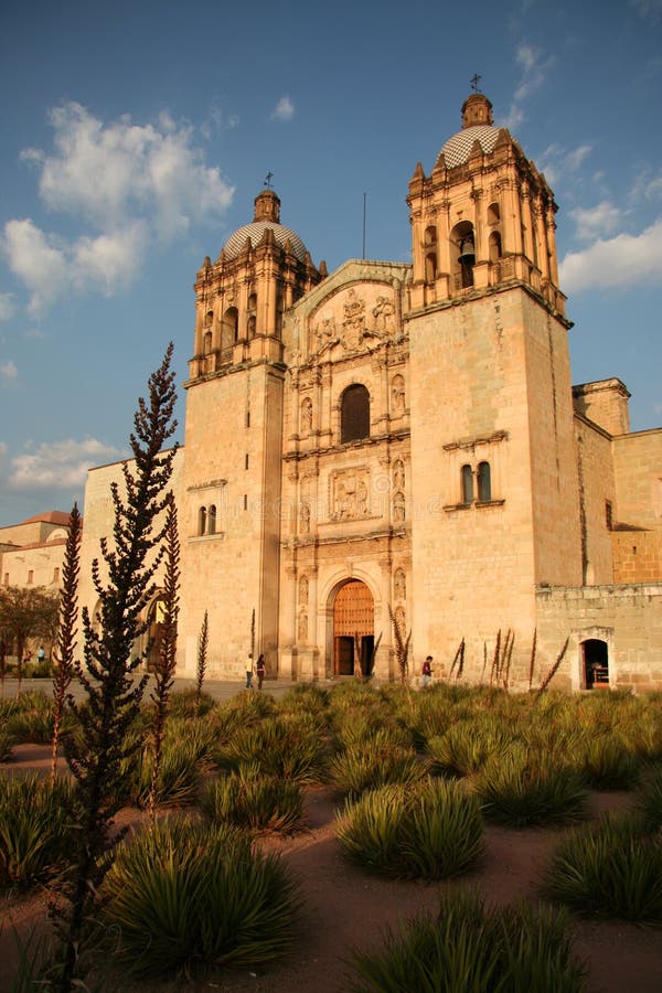 Santo Domingo Church in Oaxaca Stock Photo - Image of santo, church ...