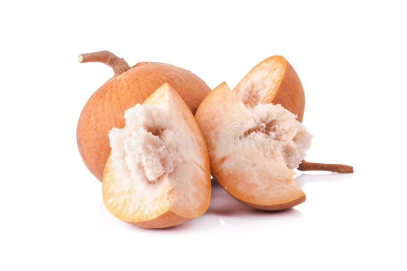 Santol Fruit Isolated on White Background Stock Image - Image of ...