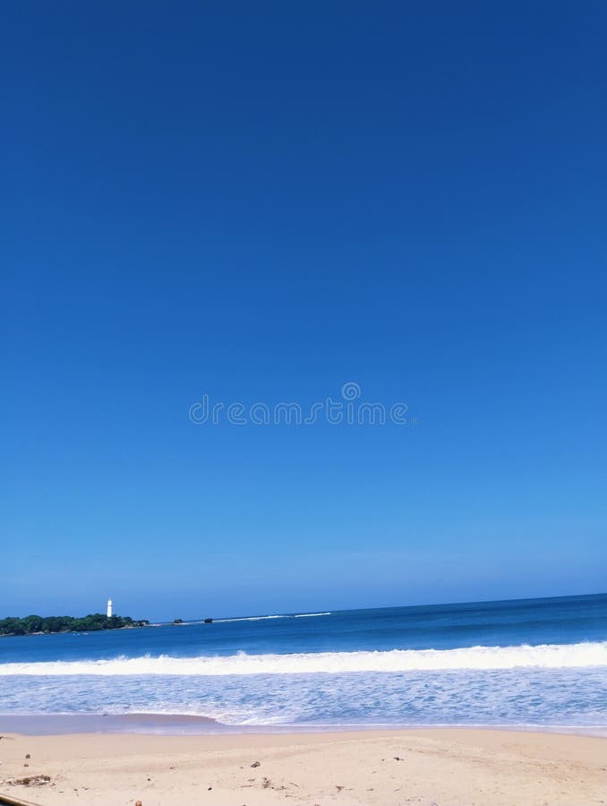 Santolo Beach Garut stock image. Image of beach, garut - 278200463