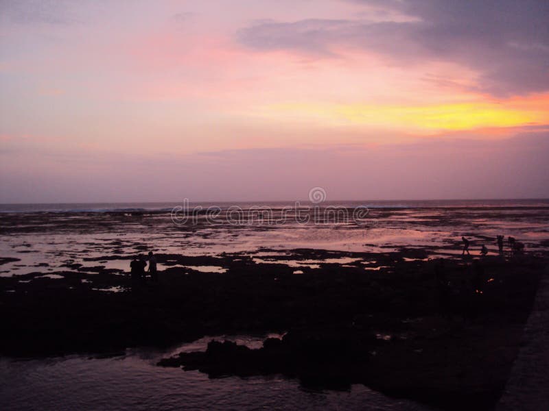 Santolo beach stock photo. Image of sunlight, indonesia - 96269810