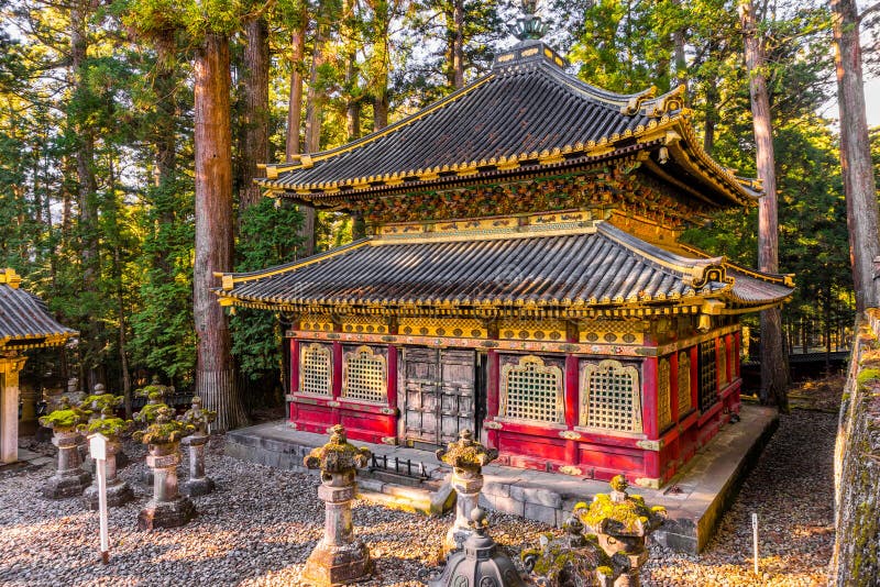 Santuario Di Toshogu, Nikko, Giappone Immagine Stock - Immagine di ...