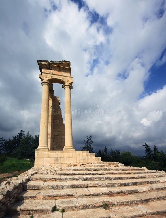Santuario E Tempio Di Apollo Immagine Stock - Immagine di modello ...