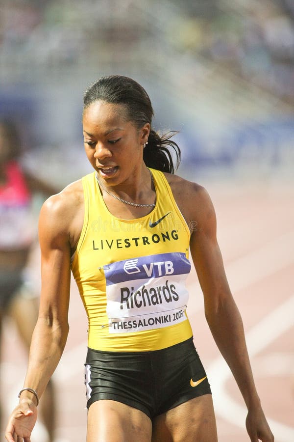 Sanya Richards-Ross editorial stock image. Image of competition - 25679884