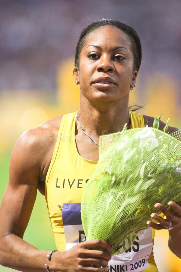Sanya Richards-Ross editorial image. Image of limits - 25679905