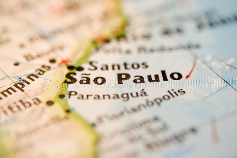 167 Sao Paulo Tourism Map Stock Photos - Free & Royalty-Free Stock ...