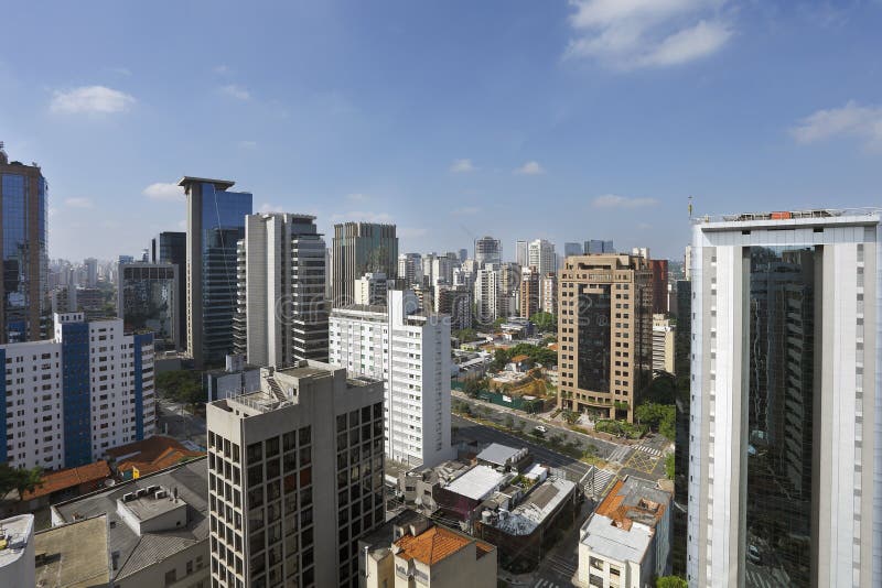 Sao Paulo Brazil. stock photo. Image of latin, downtown - 60174522