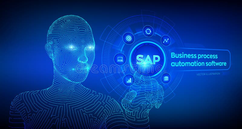 SAP Business Process Automation Software. ERP Enterprise Resources ...