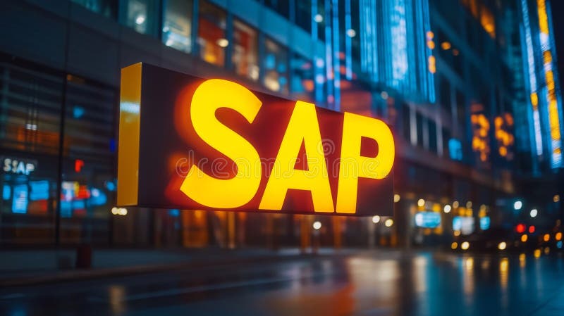 SAP - Business Process Automation Software, Illustrated with an ...