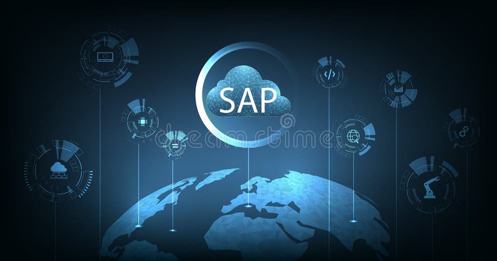 SAP concept stock vector. Illustration of software, data - 367533615