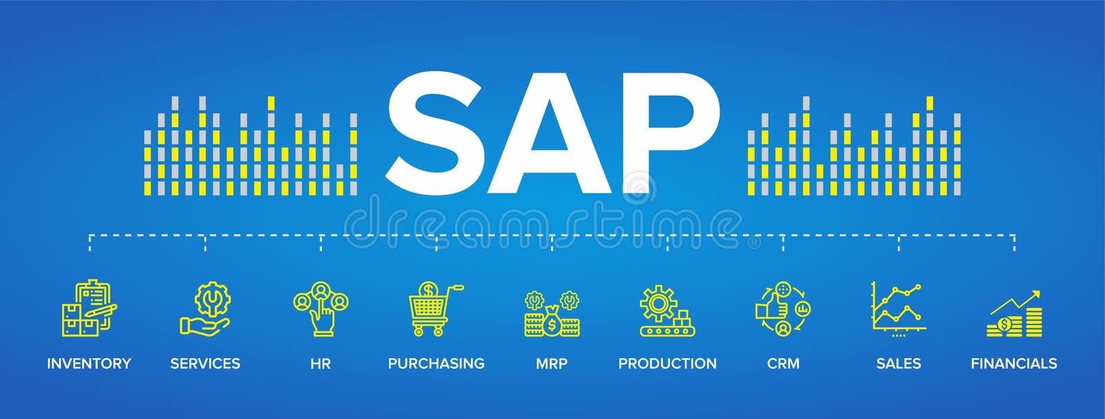SAP Business Process Automation Software. ERP Enterprise Resources ...