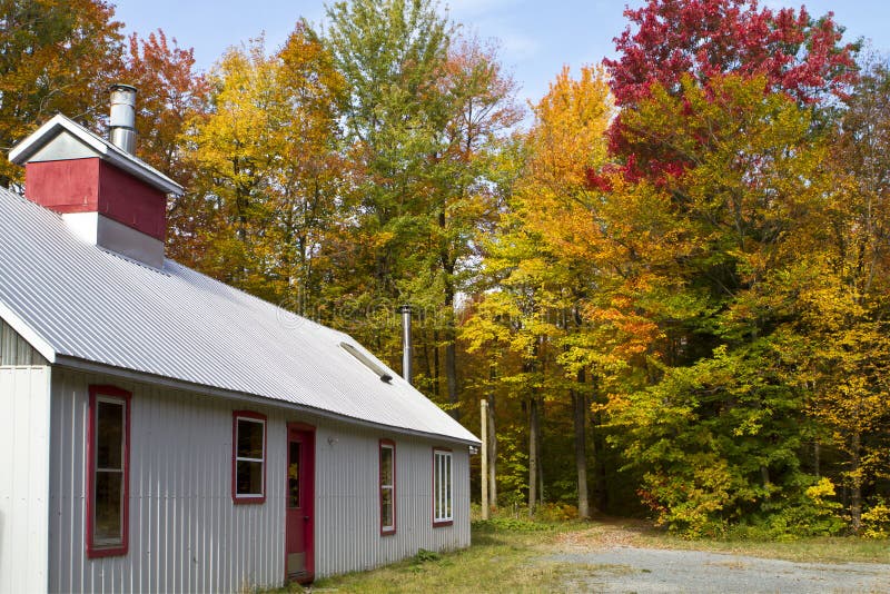 Sap house stock photo. Image of foliage, woods, scenic - 21558004