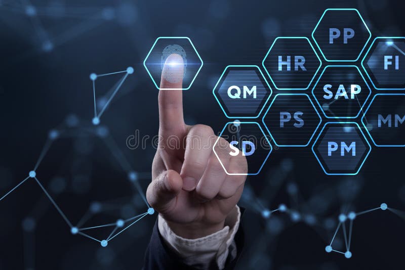 SAP - Business Process Automation Software. ERP Enterprise Resources ...