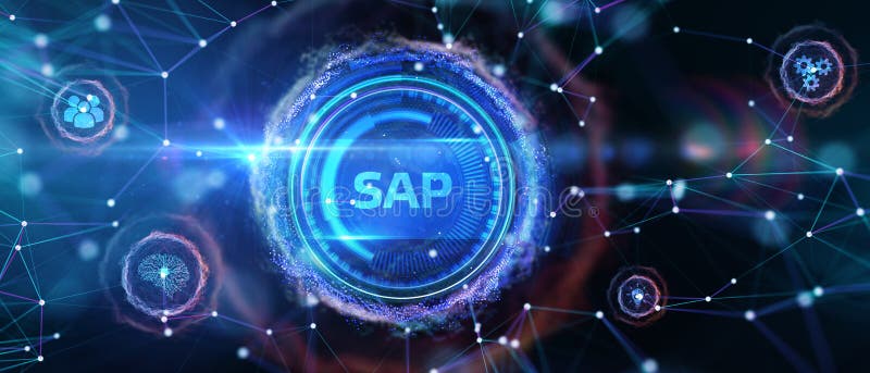 SAP Business Process Automation Software. ERP Enterprise Resources ...