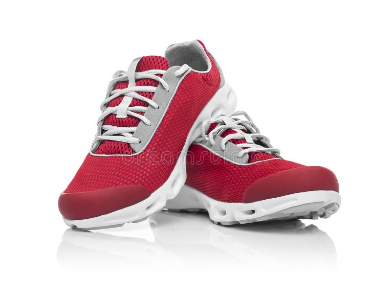 Sapatilhas Modernas Sem Marca Foto de Stock - Imagem de fundo, maratona ...