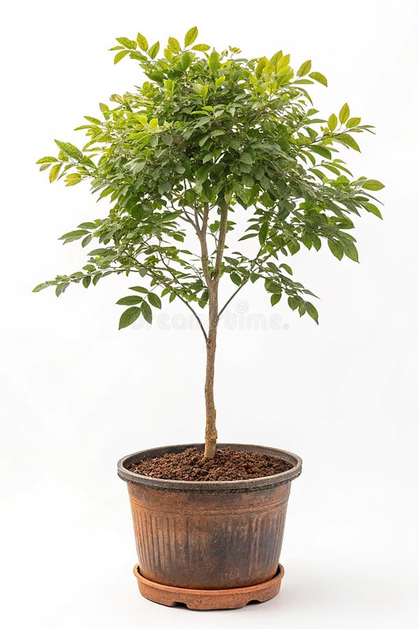 Longan Tree Sapling stock illustration. Illustration of sapling - 374597087