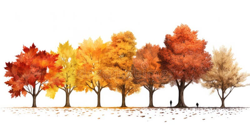 Sapling tree lifecycle stock illustration. Illustration of foliage ...