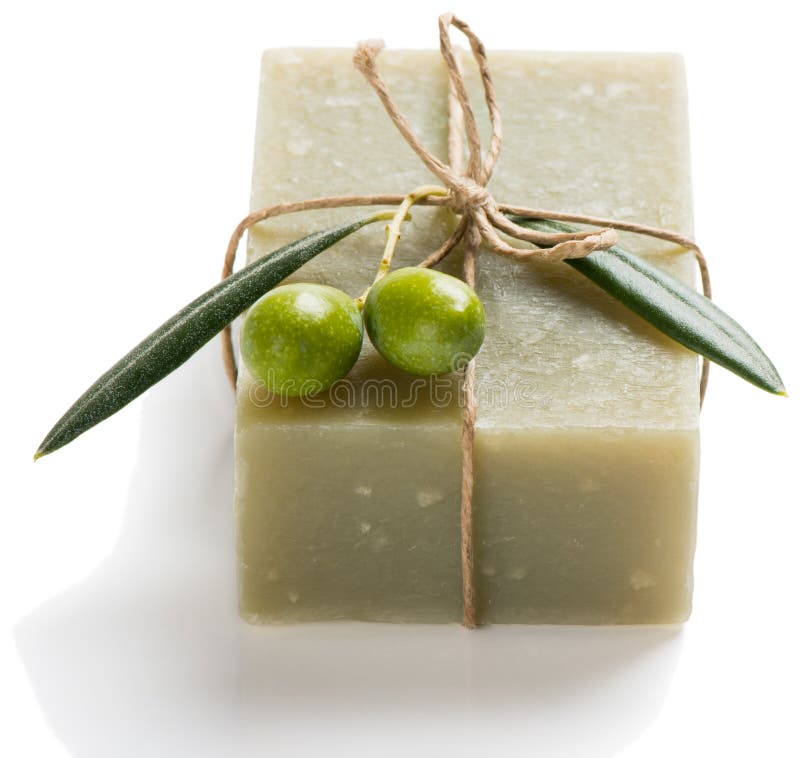 Sapone Vegetale Naturale Di Oliva Immagine Stock - Immagine di terme ...
