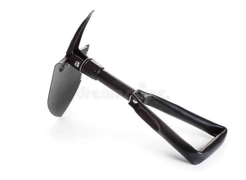Sapper spade isolated stock photo. Image of lifesaving - 30133564