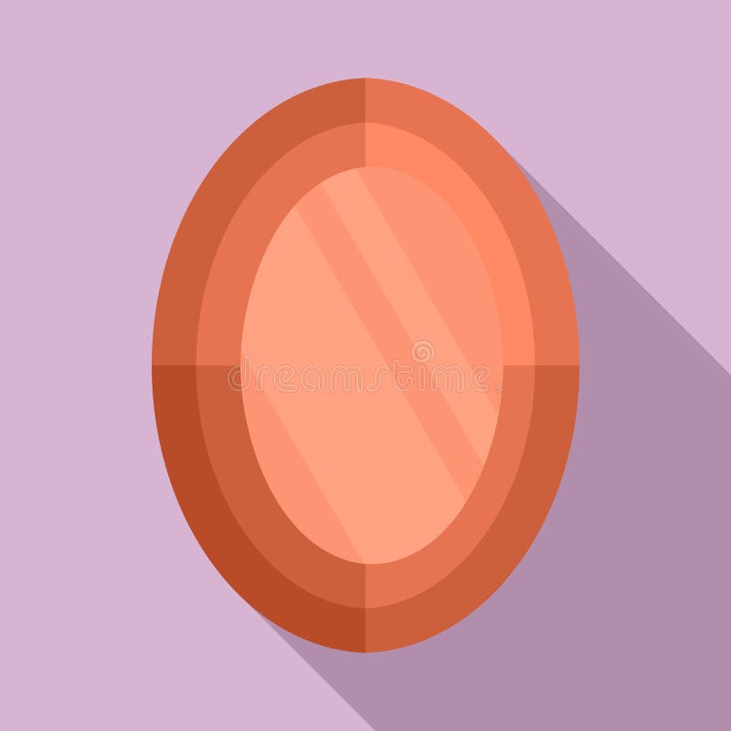 Sapphire icon, flat style stock vector. Illustration of precious ...