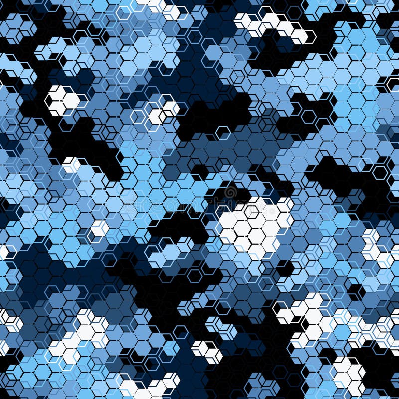 Sapphire Pattern of Hexagons and Squares. Lime, Green, Black Colors ...