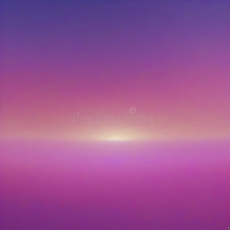 Sapphire and Pink Color Sky at Sunset, Color Gradient Background. AI ...