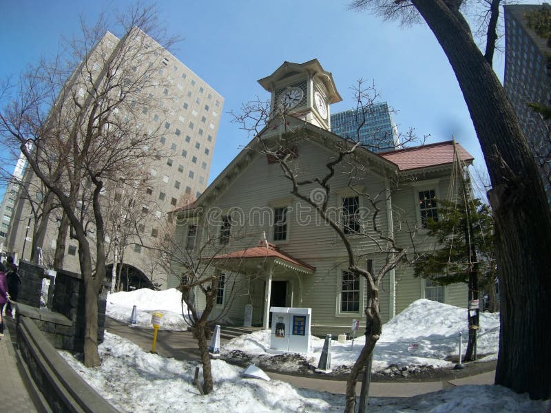 Sapporo Clock Tower, Hokkaido, Japan, 26 March 2024 Editorial Photo ...