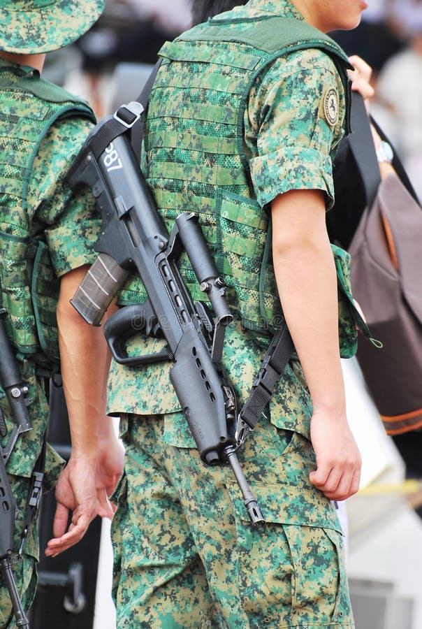 Sar 21 Assault Rifle editorial photo. Image of singapore - 24989261