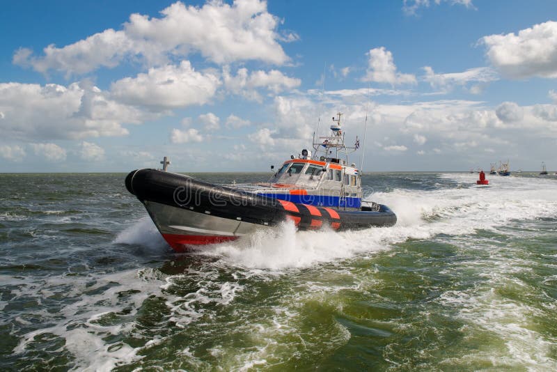 SAR rescue boat at sea stock image. Image of protection - 21176019