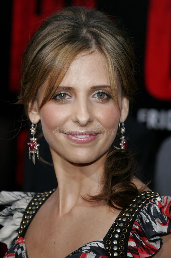 Sarah Michelle Gellar photo éditorial. Image du rancune - 79018551
