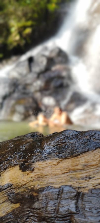 Sarah Raya Village Waterfall,focuscamera Stock Image - Image of sarah ...