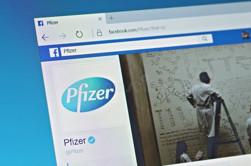 Pfizer editorial photography. Image of online, pharmaceutical - 127923647
