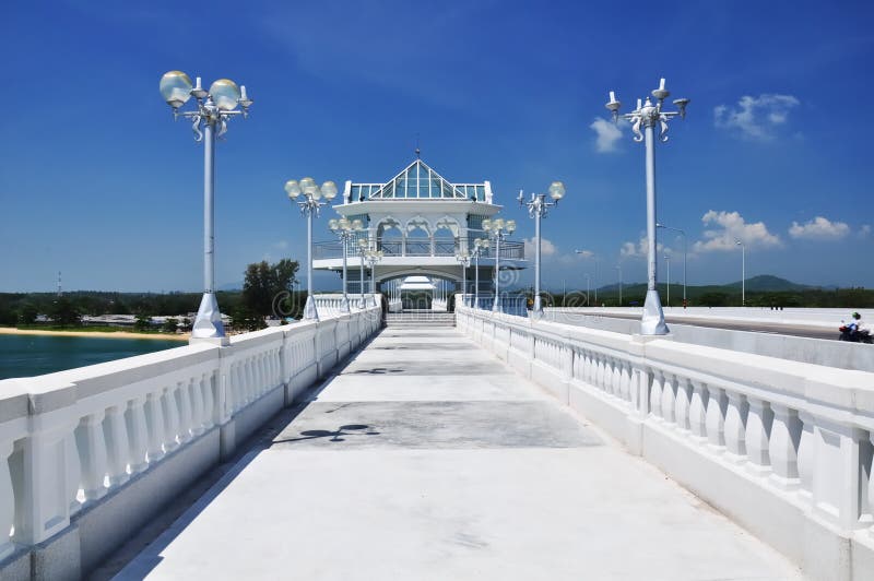 The Sarasin Bridge stock image. Image of history, blue - 29464061