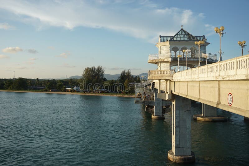 The sarasin bridge stock image. Image of bridge, buildings - 119659753