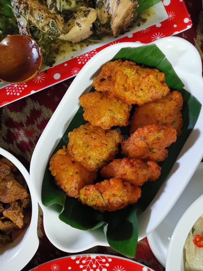 Sarawak famous cucur bubuk stock image. Image of dish - 221292035