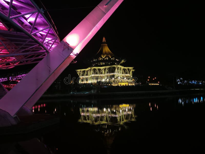 Sarawak State Legislative Building Stock Photo - Image of advertising ...