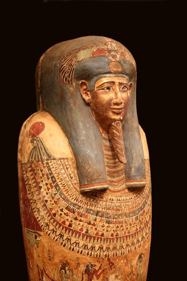 Sarcófago egipcio foto de archivo editorial. Imagen de antiguo - 11642948