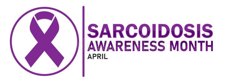 Sarcoidosis Awareness Month April Stock Vector - Illustration of ...