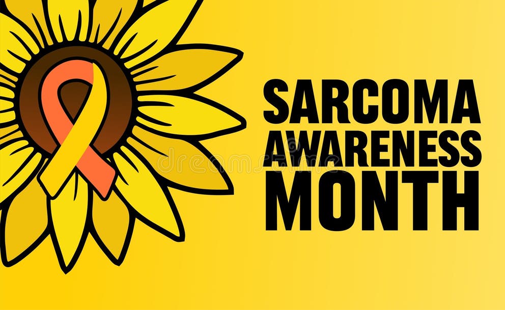 Sarcoma Awareness Month for Better Sarcoma Prevention Stock Vector ...