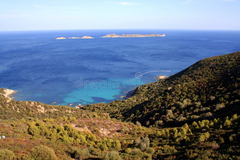Sardinia Aerial view stock image. Image of mediterane - 9046315