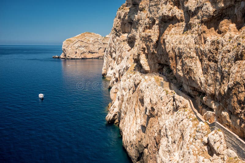 Sardinia stock image. Image of mountains, bush, neptungrotte - 57400111