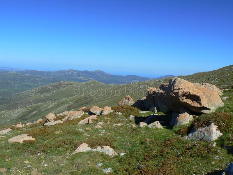 Sardinia landscape stock photo. Image of sardinia, nuragic - 16559812