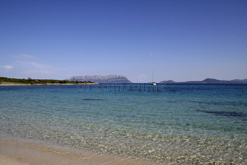 Sardinia Sea 1 stock image. Image of mediterranean, panoramic - 2736609